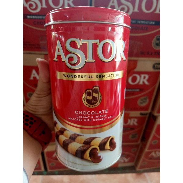 Jual SATU DUS ASTOR KALENG 330GR (ISI 6KALENG) | Shopee Indonesia