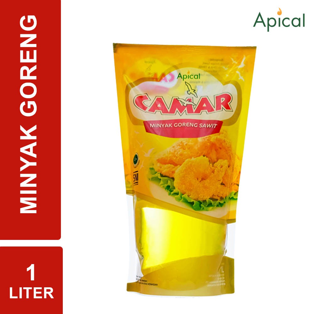 Jual Apical | Minyak Goreng (Cooking Oil) Camar | 1 Liter Pouch (Refill ...