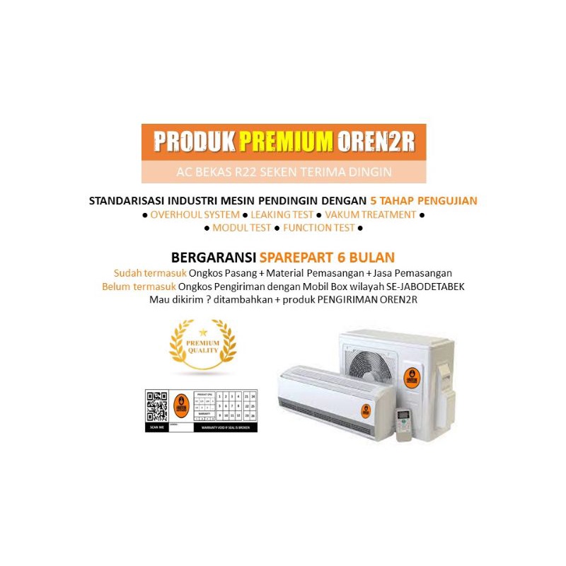 Jual AC Bekas Seken Garansi 6 Bulan | Shopee Indonesia