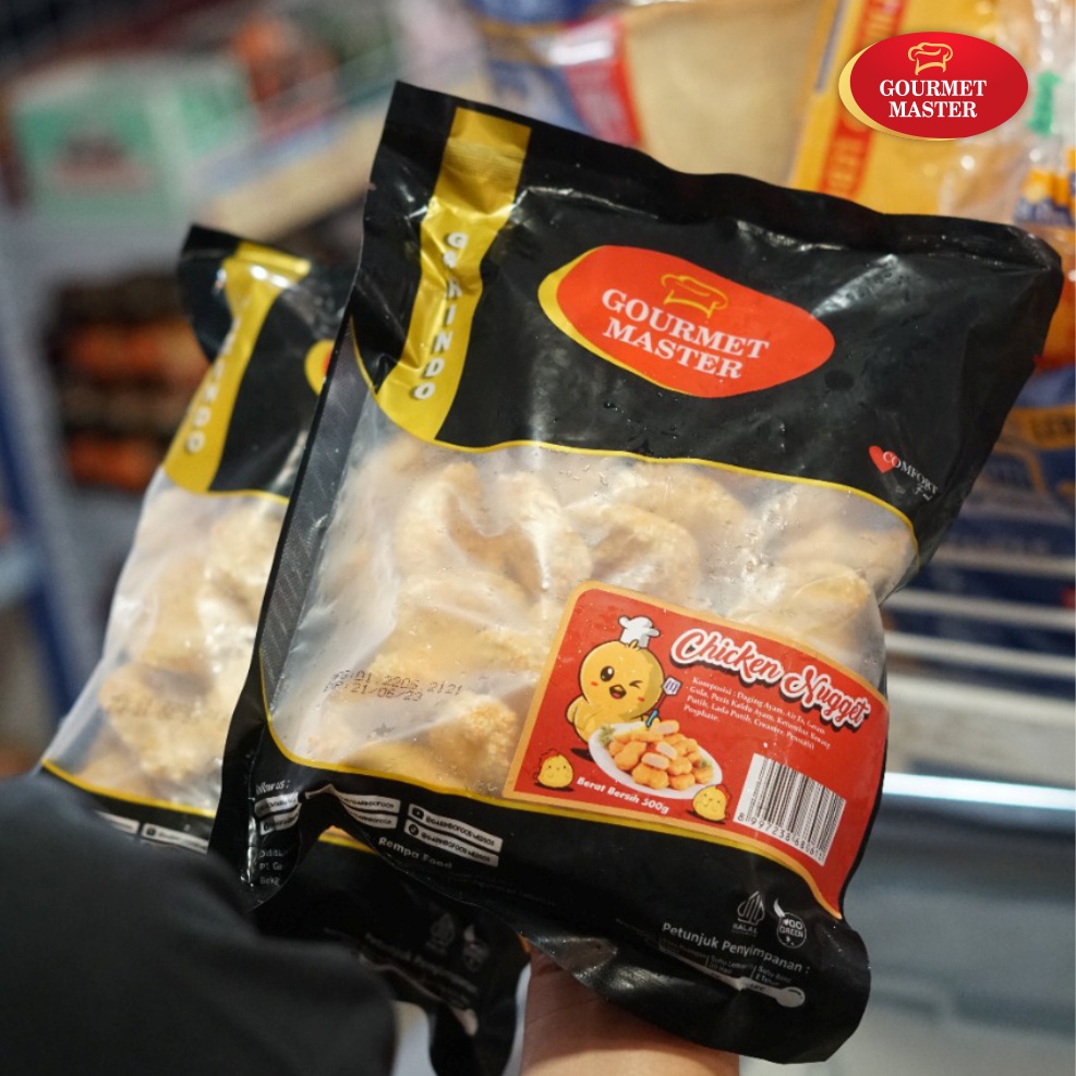 Jual Premium Chicken Nugget merek Gourmet Master kemasan 500g | Shopee ...