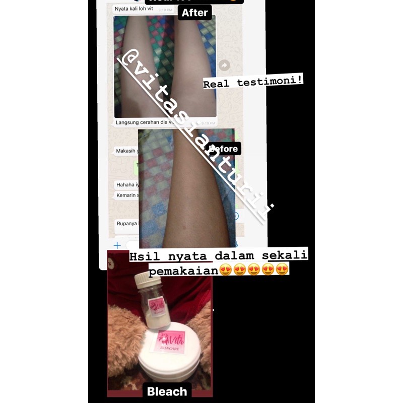 Jual bleaching putih wajib pemutih by vitaskincare | Shopee Indonesia