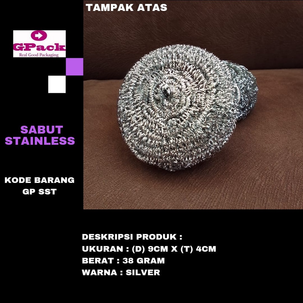 Jual SABUT STAINLESS REGULAR ANTI KARAT (GP-SST) | Shopee Indonesia
