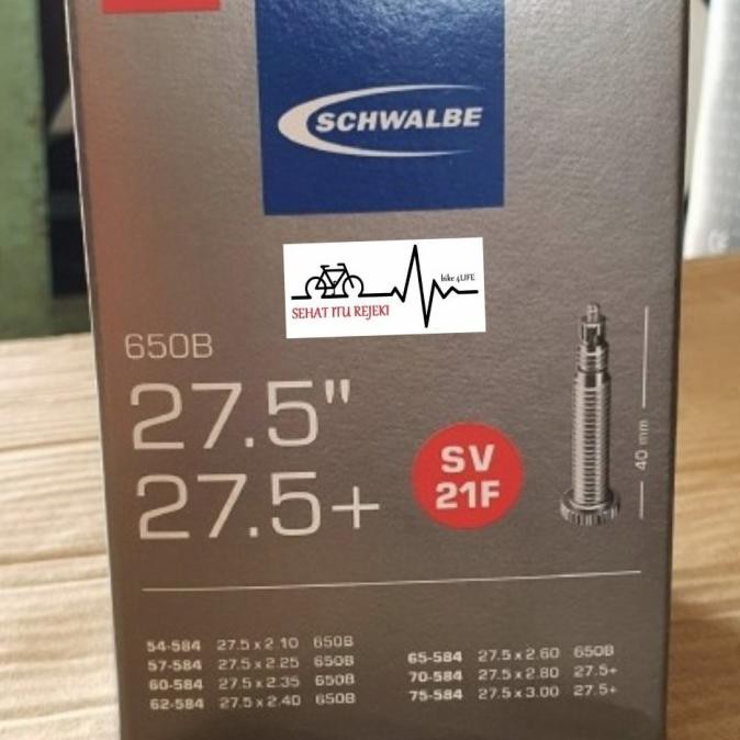Jual BAN DALAM SEPEDA SCHWALBE 27.5" SV 21 l MURAH | Shopee Indonesia