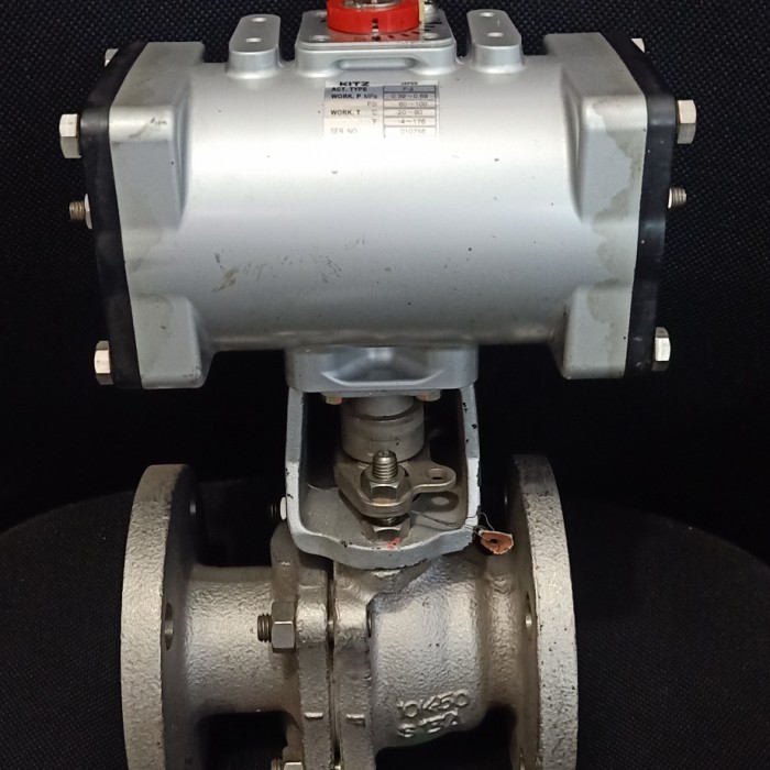 Jual BALL VALVE ACTUATOR KITZ FA-2 FLANGE 2" INCH STAINLESS ORIGINAL ...