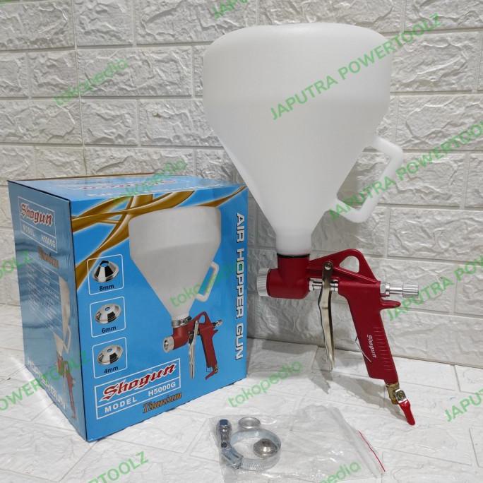 Jual Shogun H5000G Spray Gun Hopper Cat Semen Tembok Air Pasir Texture Jg0Bwcaw72 | Shopee Indonesia