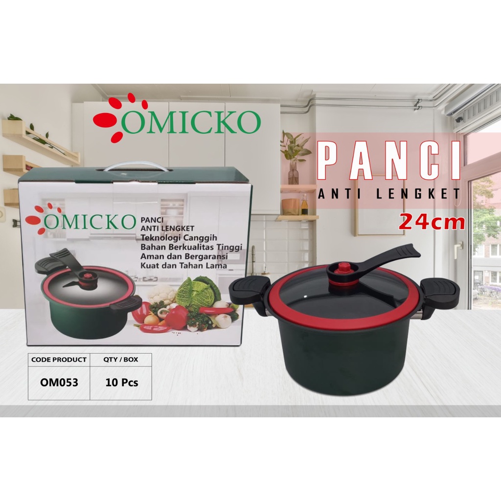 Jual Panci Presto Viral Omicko 24cm | Shopee Indonesia