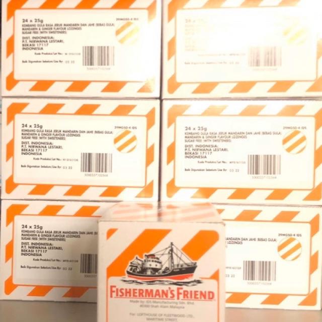 Jual FISHERMAN FRIENDS 25 GRAM ( 1 BOX / 24 PC ) | Shopee Indonesia