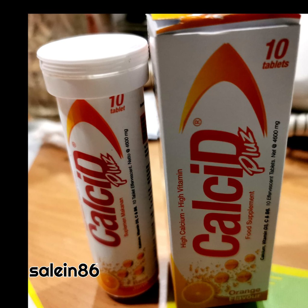 Jual CalciD Pluz ( 10 tablet) | Shopee Indonesia
