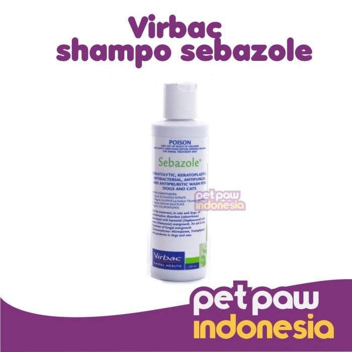 Jual Grooming Shampoo Sebazole Anti Jamur Dan Bakteri Anjing Kucing ...