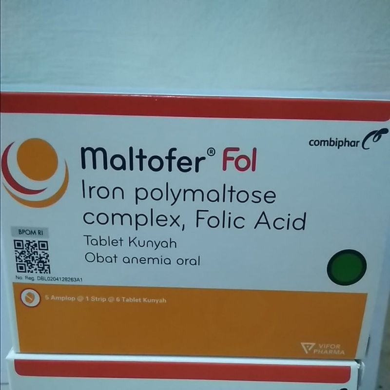 Jual MALTOFER CHEW TAB / FOL TAB /DROP | Shopee Indonesia