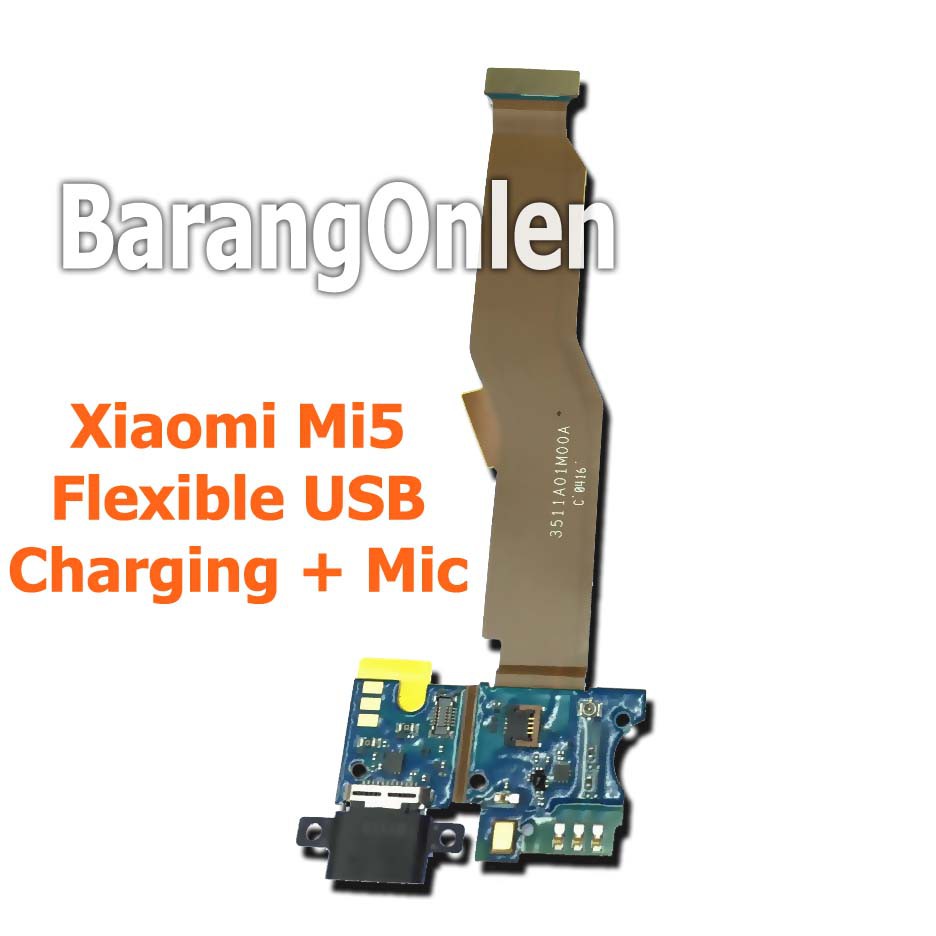 Jual Xiaomi Mi 5 Mi5 Gemini usb flexible charge konektor cas pcb plugin ...