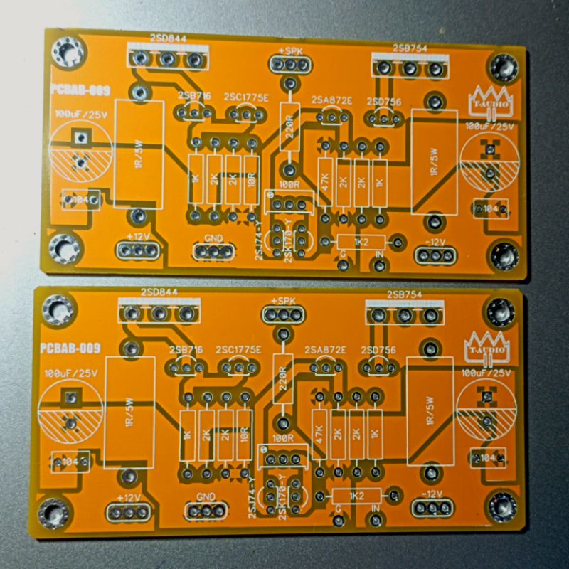 Jual T-Audio PCBAA-009 Based On Hiraga Le Monstre 8 Watt Class-A Audio Power Amplifier PCB DIY ...