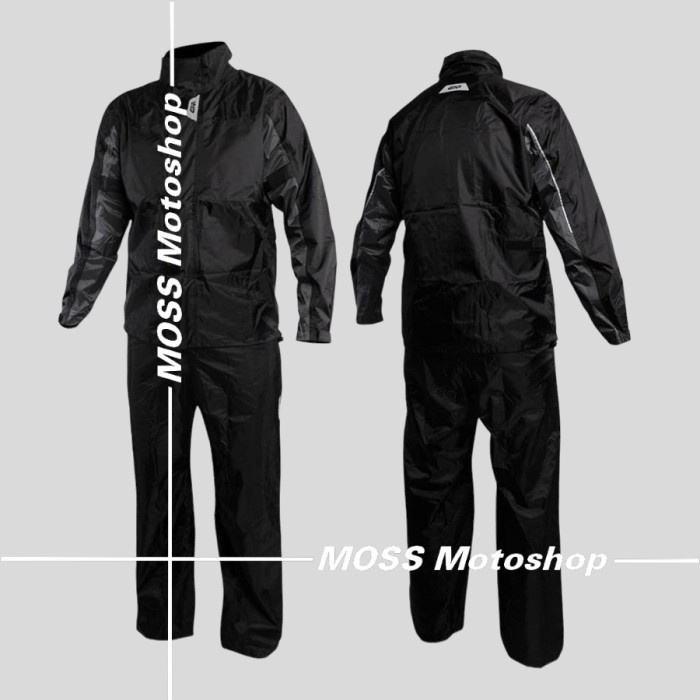 Jual Jas Hujan Rain Coat Jaket Hujan GIVI RRS06 Black Grey Original ...