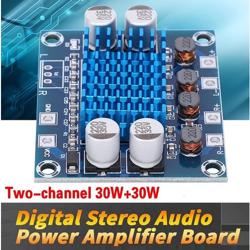 Jual TPA3110 XH-A232 30W+30W 2.0 Channel 2x30W 60W Dc 8-26V Digital Stereo Class D TPA-3110 3110 ...
