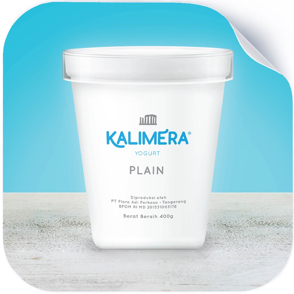 Jual Kalimera®Greek Yogurt Plain (400g) No Sugar All Natural | Shopee ...