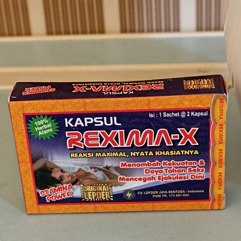 Jual Kapsul Reximax Penambah Kekuatananddaya Tahan Sex 1sachet Shopee Indonesia