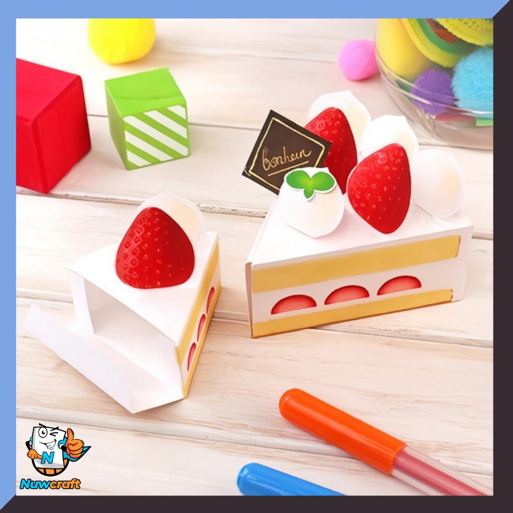 Jual Nuwcraft Cake Box Cream Papercraft | Shopee Indonesia