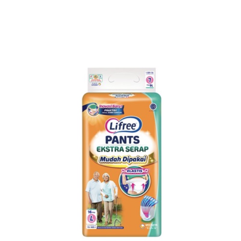 Jual Lifree Popok Celana Dewasa L 16 Pcs | Shopee Indonesia