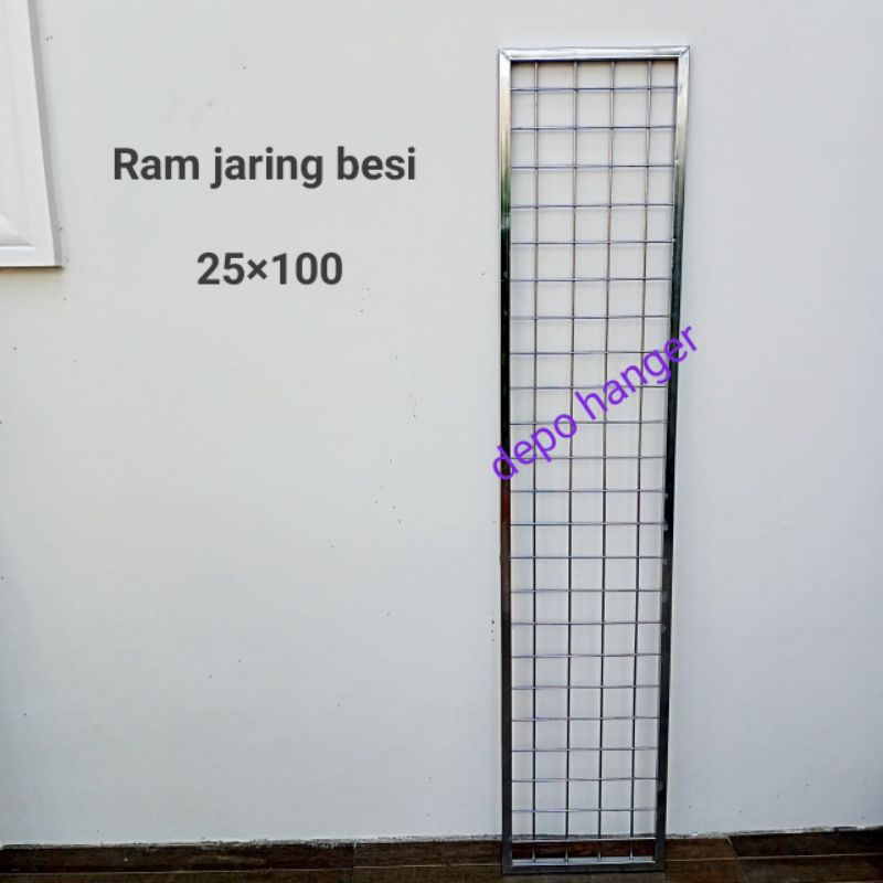 Jual Ram jaring besi crome rak ram display manekin dan lain lain ...