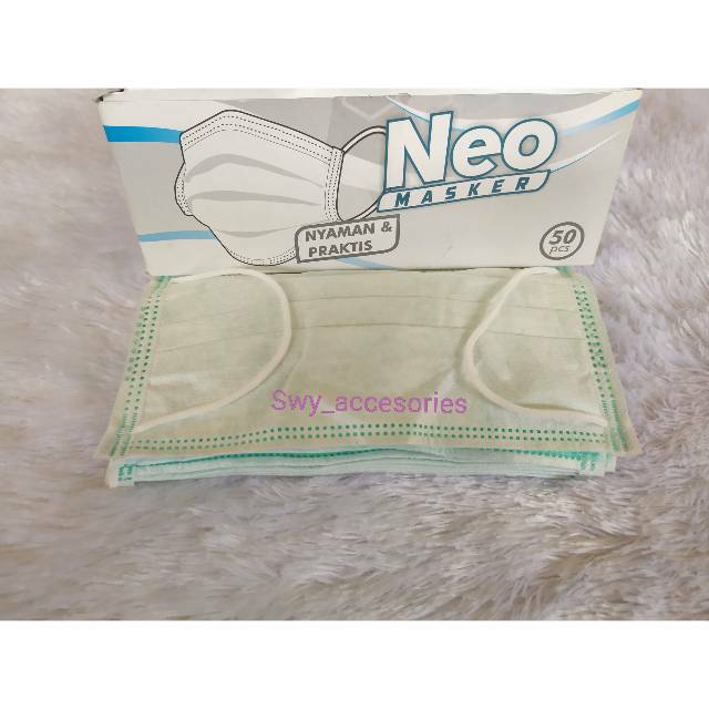 Jual Masker non hijab 1 box isi 50pcs | Shopee Indonesia