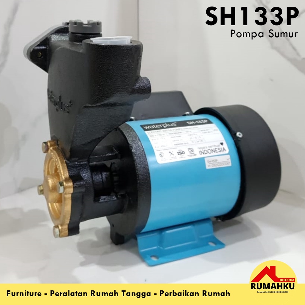 Jual Pompa Sumur Pompa Sumur Dangkal Otomatis Pompa Air Sh133p Waterplus Shopee Indonesia