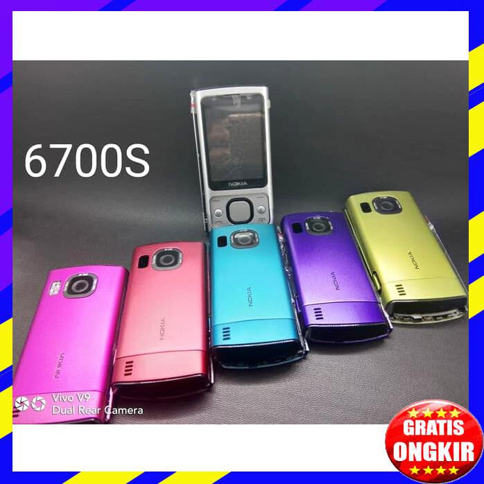 Jual ACC HP CASING NOKIA 6700S 6700 SLIDE FULLSET INCLUDE TULANG ORIGINAL CINA BIRU | Shopee ...