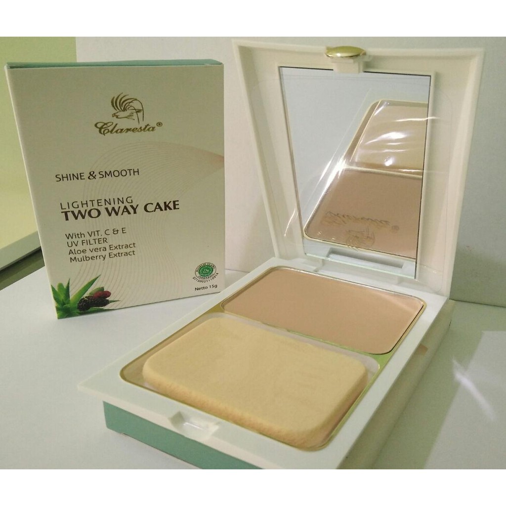 Jual Claresta Lightening TWC Natural with Vit C&E, UV filter, Aloe Vera ...