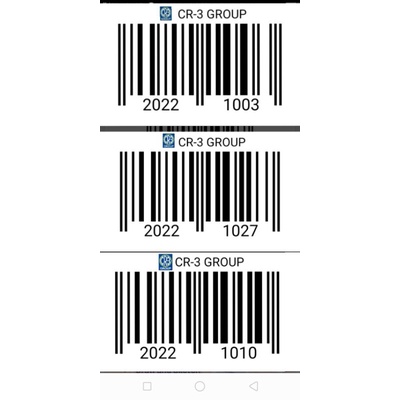 Jual STIKER LABEL BARCODE 6CMx3CM, QR CODE 6x6 CM, DAN STICKER LABEL ...