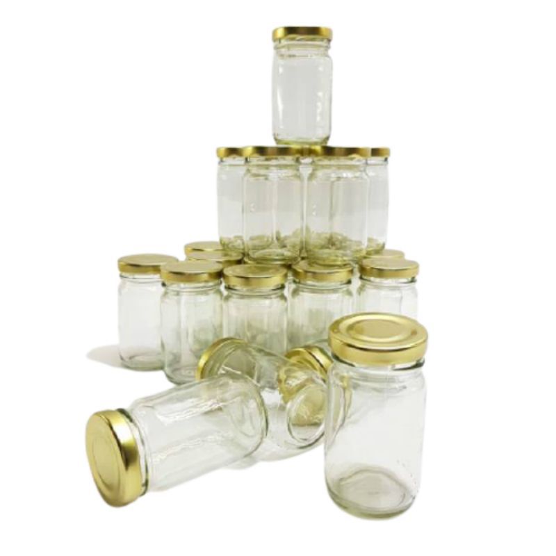 Jual / 10 pcs 100 ml / 120ml /70ml Botol Kaca Silinder Bulat 120ml BARU ...