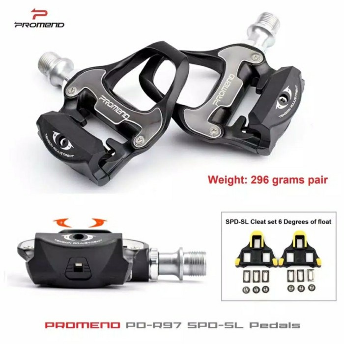 Jual HIGHT CLASS PROMEND PD-R97 PEDAL CLEAT ROAD BIKE - PEDAL SEPEDA CLEAT ROADBIKE !! | Shopee ...