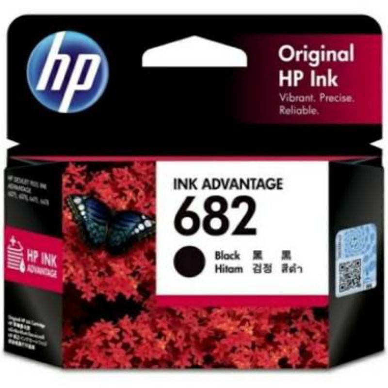 Jual cartridge printer hp 682 black and color original | Shopee Indonesia