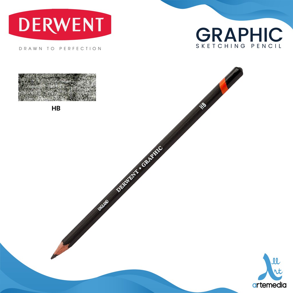 Jual Derwent Graphic Pencil Drawing Sketching Pensil Gambar | Shopee Indonesia