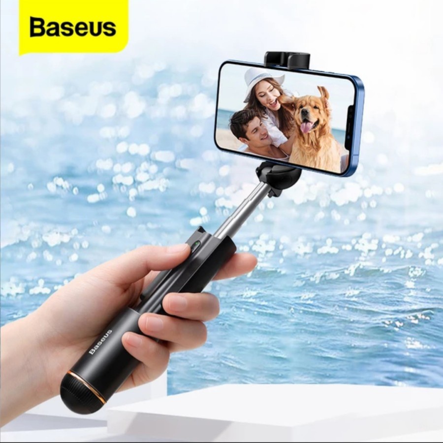 Jual Baseus Original Tongsis Ultra Mini Bluetooth Folding Selfie Stick ...
