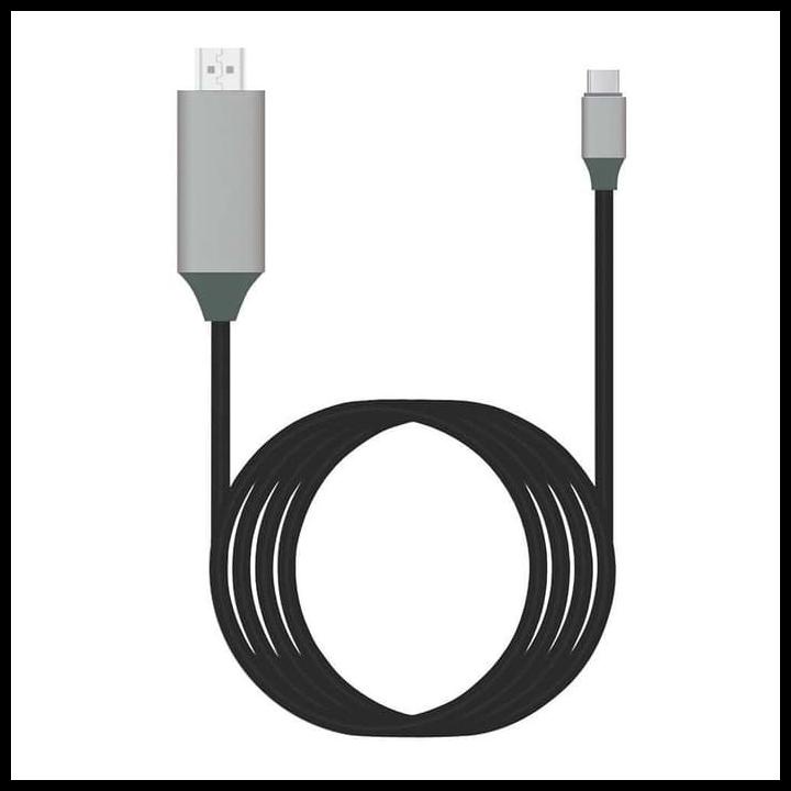 Jual Kabel Hdtv Usb Type C To Hdmi Cable Converter 2 Meter 4K All Phone ...