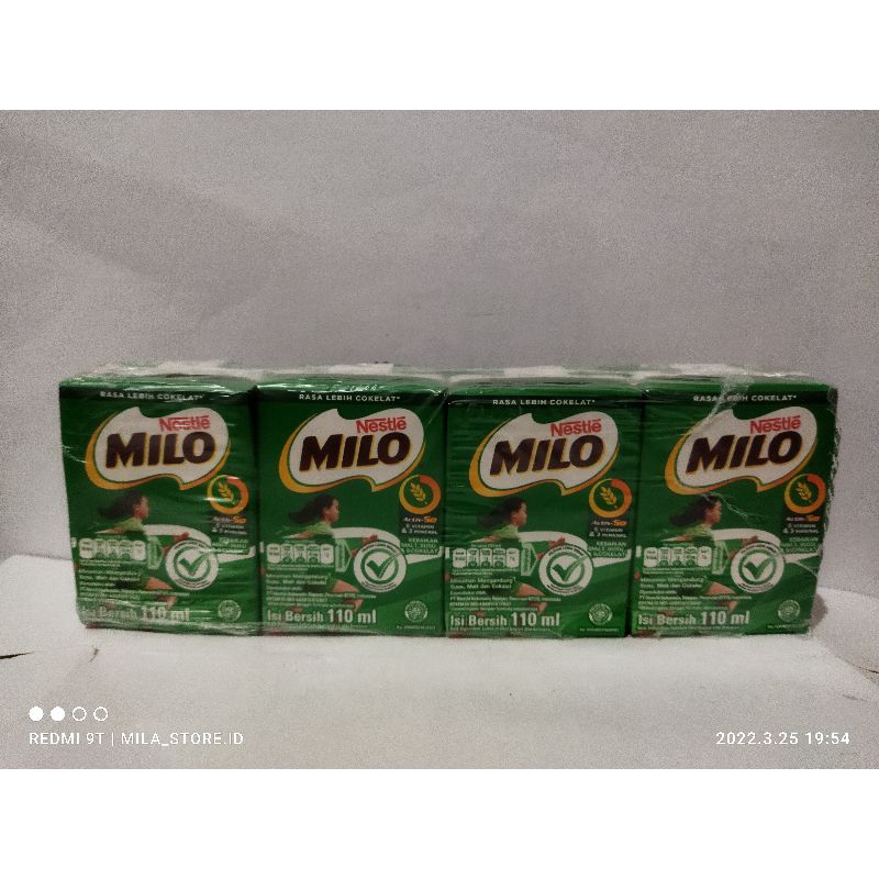 Jual Milo kotak kecil kemasan 110ml | Shopee Indonesia