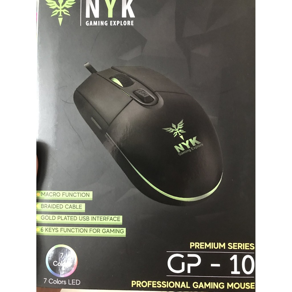 Jual NYK GP-10 gaming mouse | Shopee Indonesia