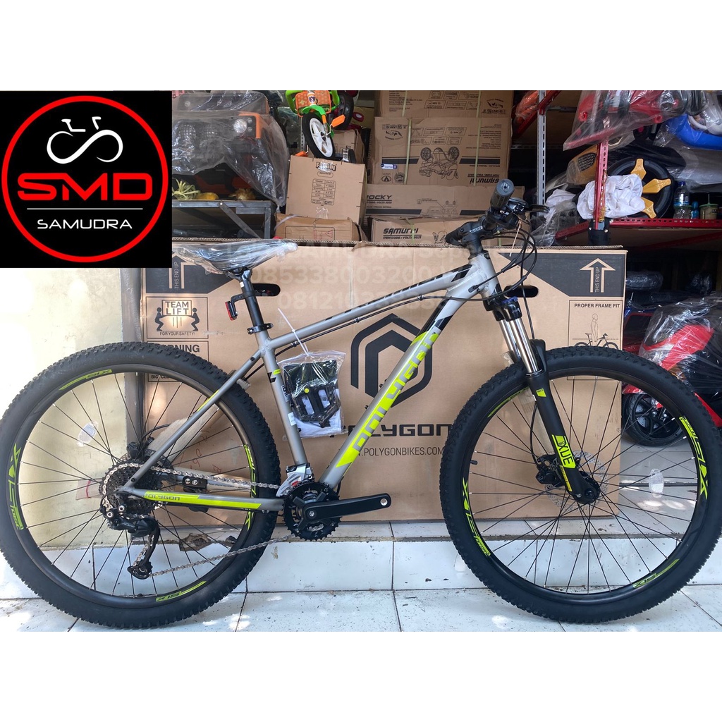Jual Sepeda Gunung MTB 27.5 POLYGON PREMIER 5.0 Alloy 9sp Shimano Murah BDG | Shopee Indonesia