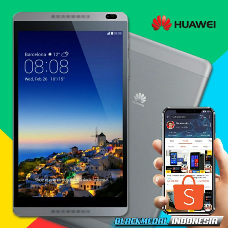 Jual TABLET HUAWEI MEDIAPAD M1 ORIGINAL GARANSI X RESMI HUAWEI | Shopee ...