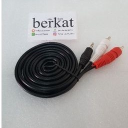 Jual KABEL AUDIO RCA 2 IN 1 LONGWAY | Shopee Indonesia