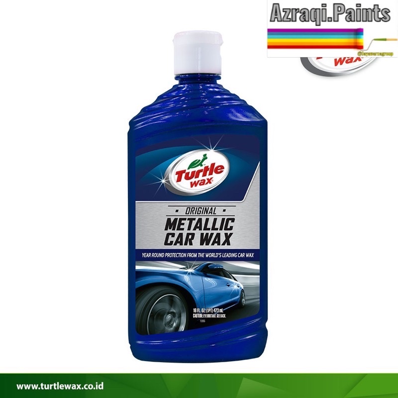 Jual TURTLE WAX METALLIC CAR WAX BIRU ( 473 ML ) PENGKILAP MOTOR ...