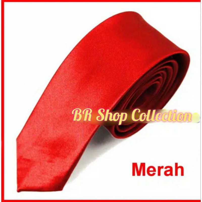 Jual Dasi slim 2Inch slimfit champagne orange muda tua kuning coklat ...