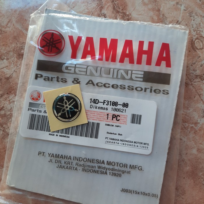 Jual Jual Emblem Speedometer Logo Yamaha Mio J Gt Soul 14D Hemat ...