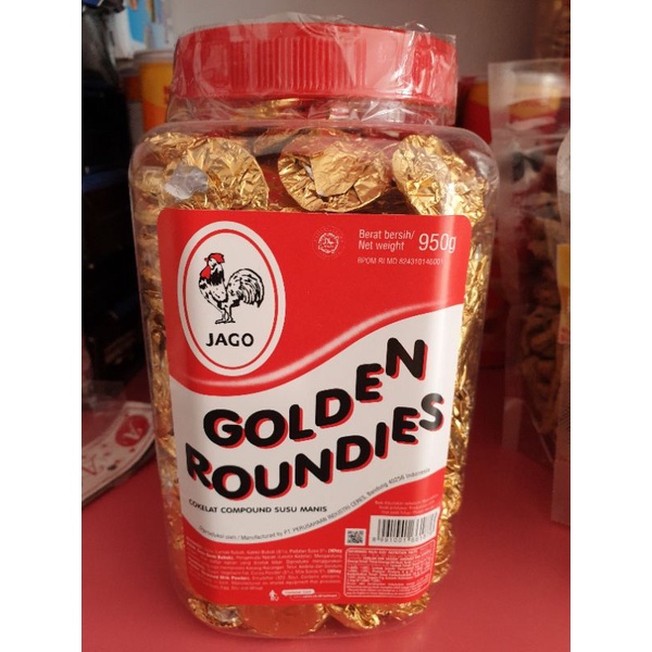 Jual coklat koin jago golden roundies 850g maret 2025 | Shopee Indonesia