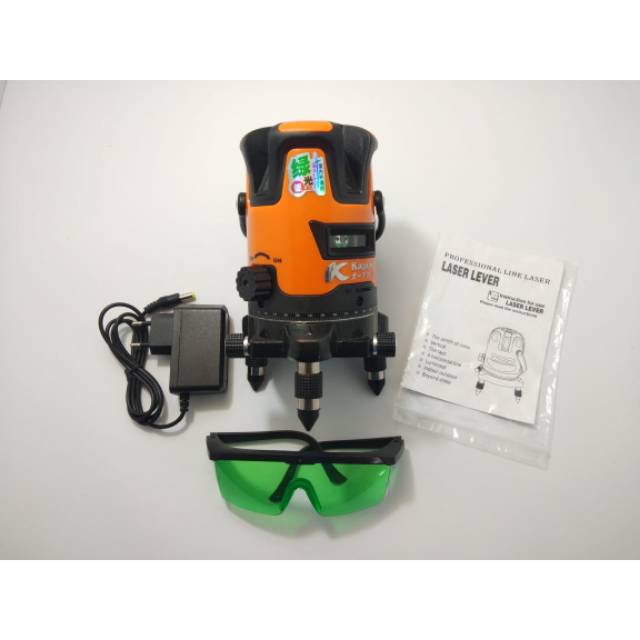 Jual CROSS LASER KAPUSI K-2632/WATERPAS LASER/GREEN LINE LASER VERTICAL ...
