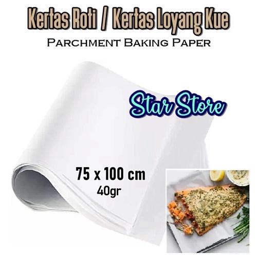Jual Kertas Roti / Kertas Baking / Kertas Loyang Kue / Kertas Burger 40 ...