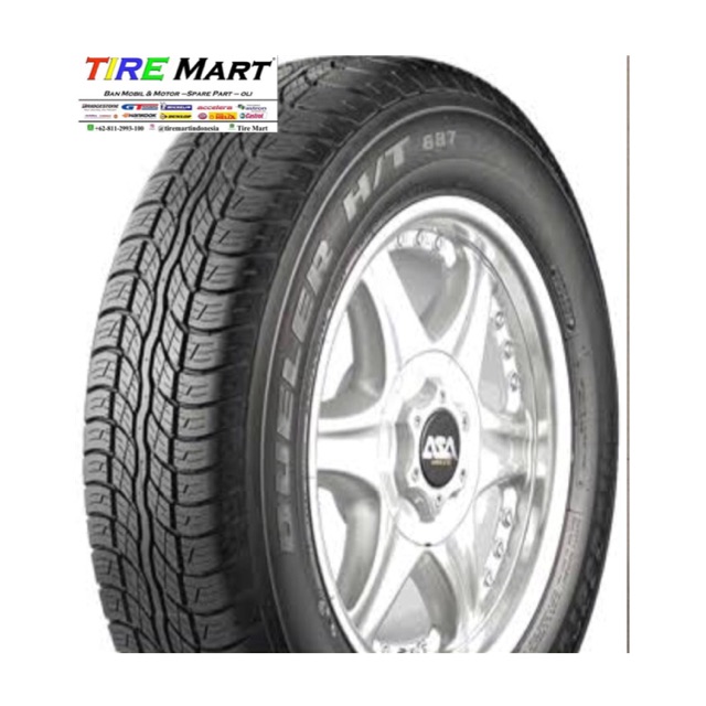 Jual BAN MOBIL TOYOTA RUSH / TERIOS BRIDGESTONE 235/60 R16 DUELER D687 ...