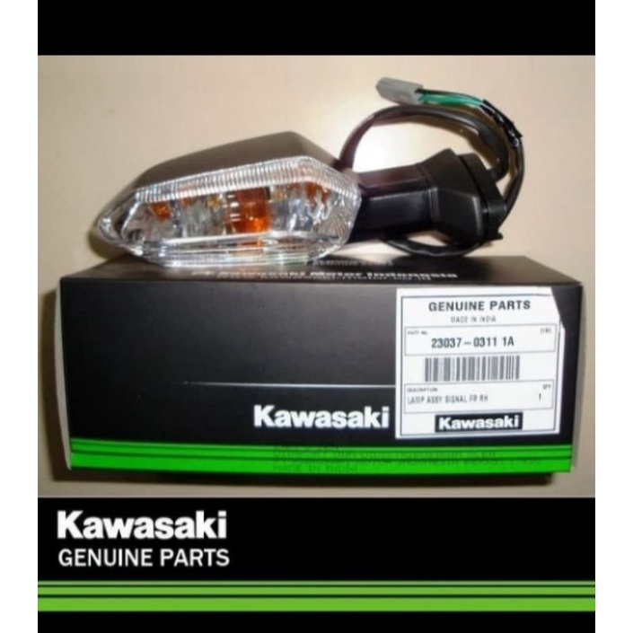 Jual Lampu sein sen depan kanan ninja rr mono dan z250sl original ...