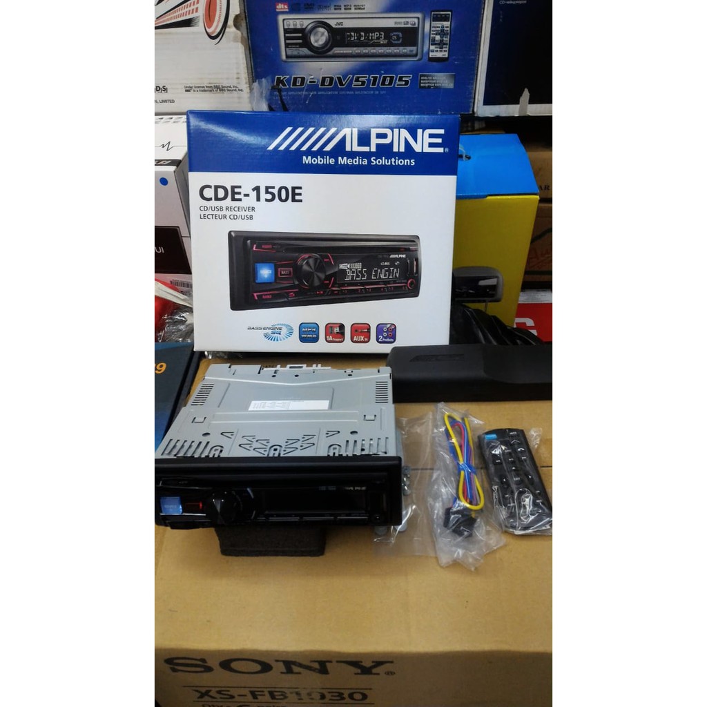 Jual Head unit alpine cde-150e cde 150e | Shopee Indonesia