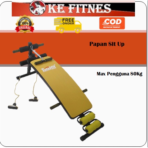 Jual Alat Sit Up/Papan Sit Up/Sit Up Bench TL-712 TOTAL FITNESS ...