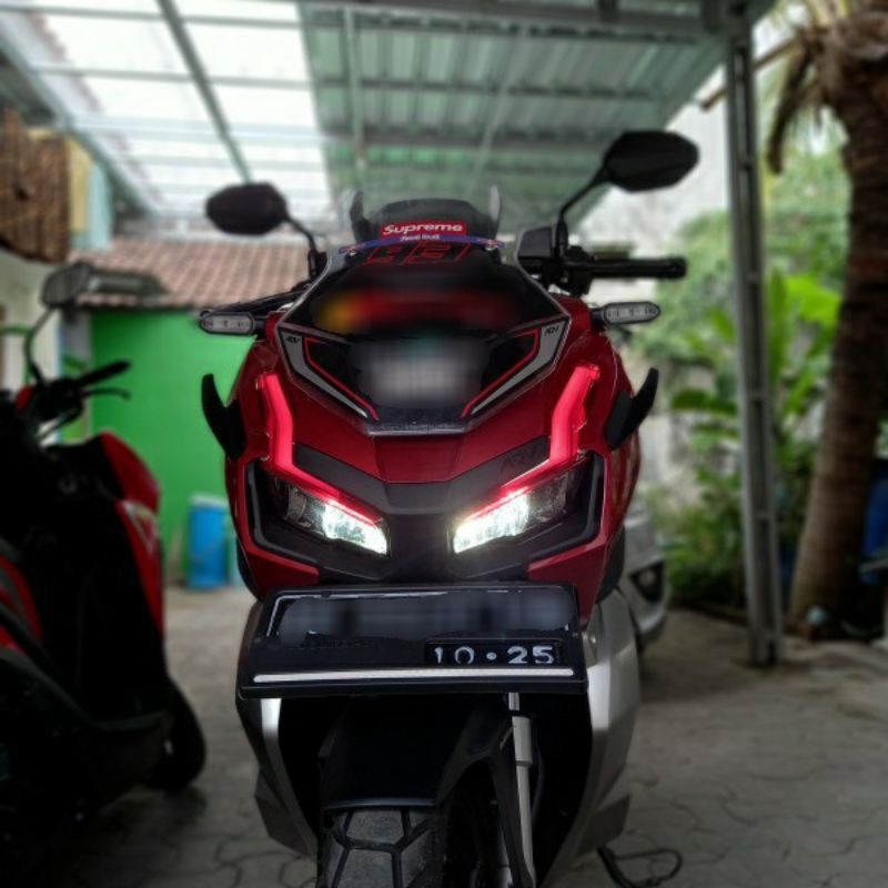 Jual stiker alis polos merah ADV | Shopee Indonesia